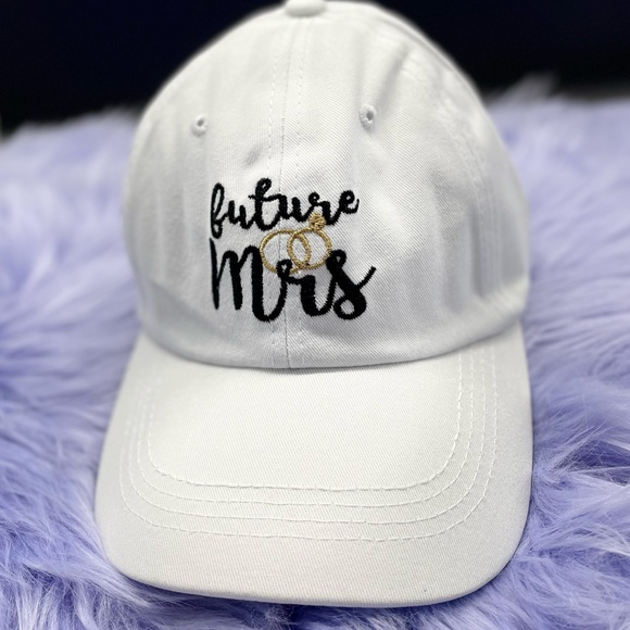 Ashley Stewart | Accessories | New Future Mrs Bride Ball Cap Wedding ...